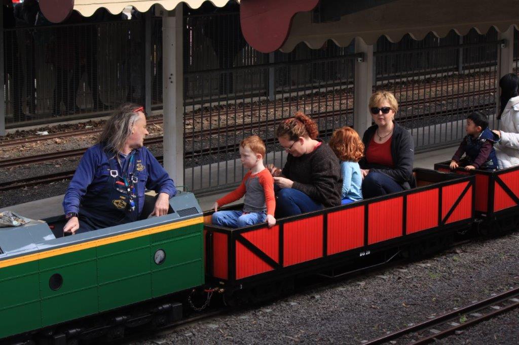 The Most Popular and the Largest Miniature Train in Victoria